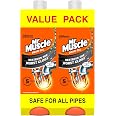 Mr Muscle Drain Unblocker, Sink & Drain Cleaner, Fast Acting Heavy Duty ...