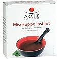 Arche Miso-Instant Suppe (4 Beutel a 10g) Bio Miso, 2er Pack (2 x 40 ml ...