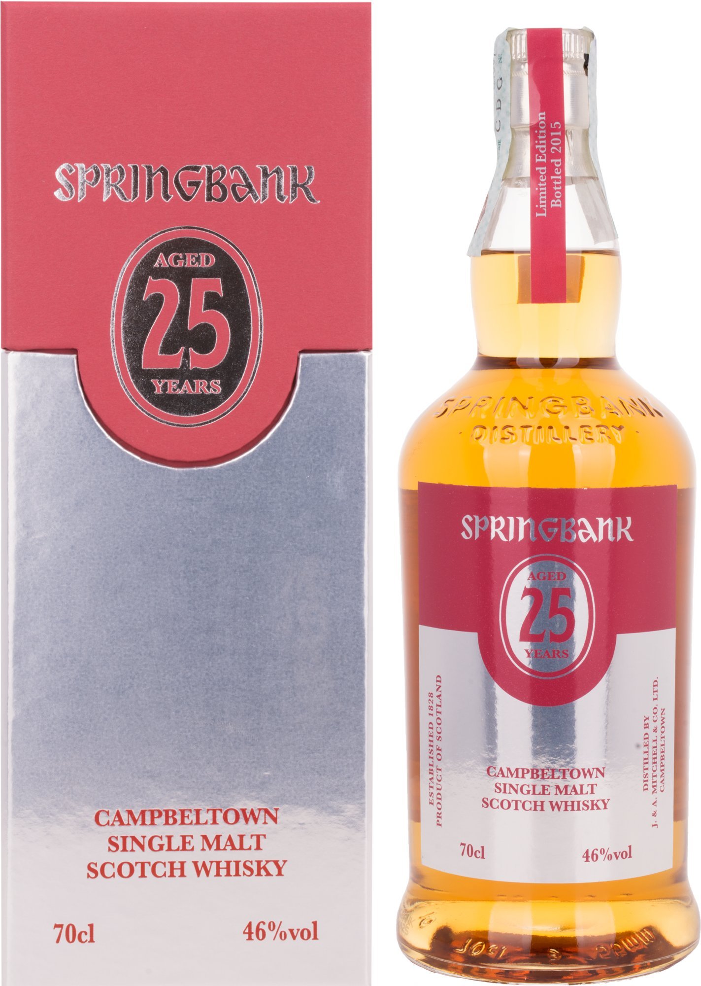 Springbank 25 years old 46% 70cl - FindMyWhisky