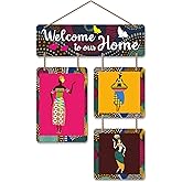 Artvibes Welcome Wooden Wall Hanging Decoration Items for Home | Gifts ...
