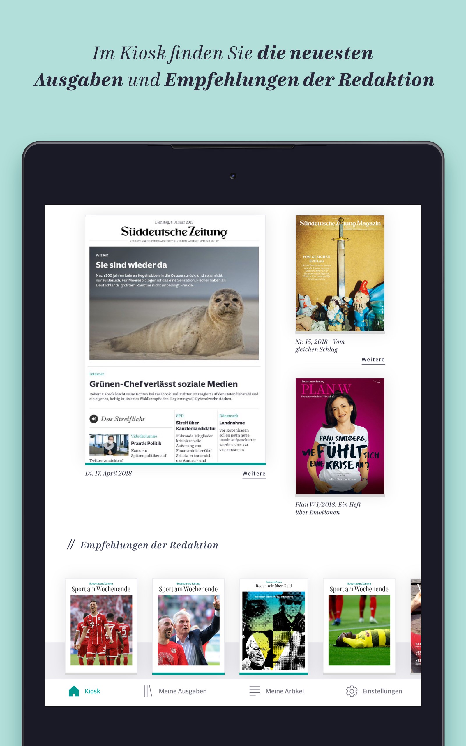 Süddeutsche Zeitung Zeitungsapp: Amazon.de: Apps für Android