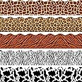 60 Pcs Animal Print Bulletin Board Border Safari Jungle Bulletin Board ...