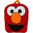 Sesame Street Elmo Fluffy Backpack : Amazon.co.uk: Fashion