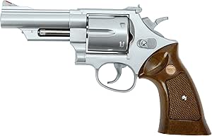 UHC M-29 Softair Revolver - 4 Zoll Springer Silber 6mm BB : Amazon.de ...