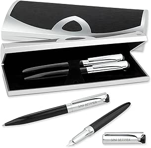 Senator Schreibset VISIR 6193 Kugelschreiber Füller mit persönlicher ...