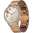 Titan Valerie 1.19" AMOLED Studded Stainless Steel Smart Watch for ...