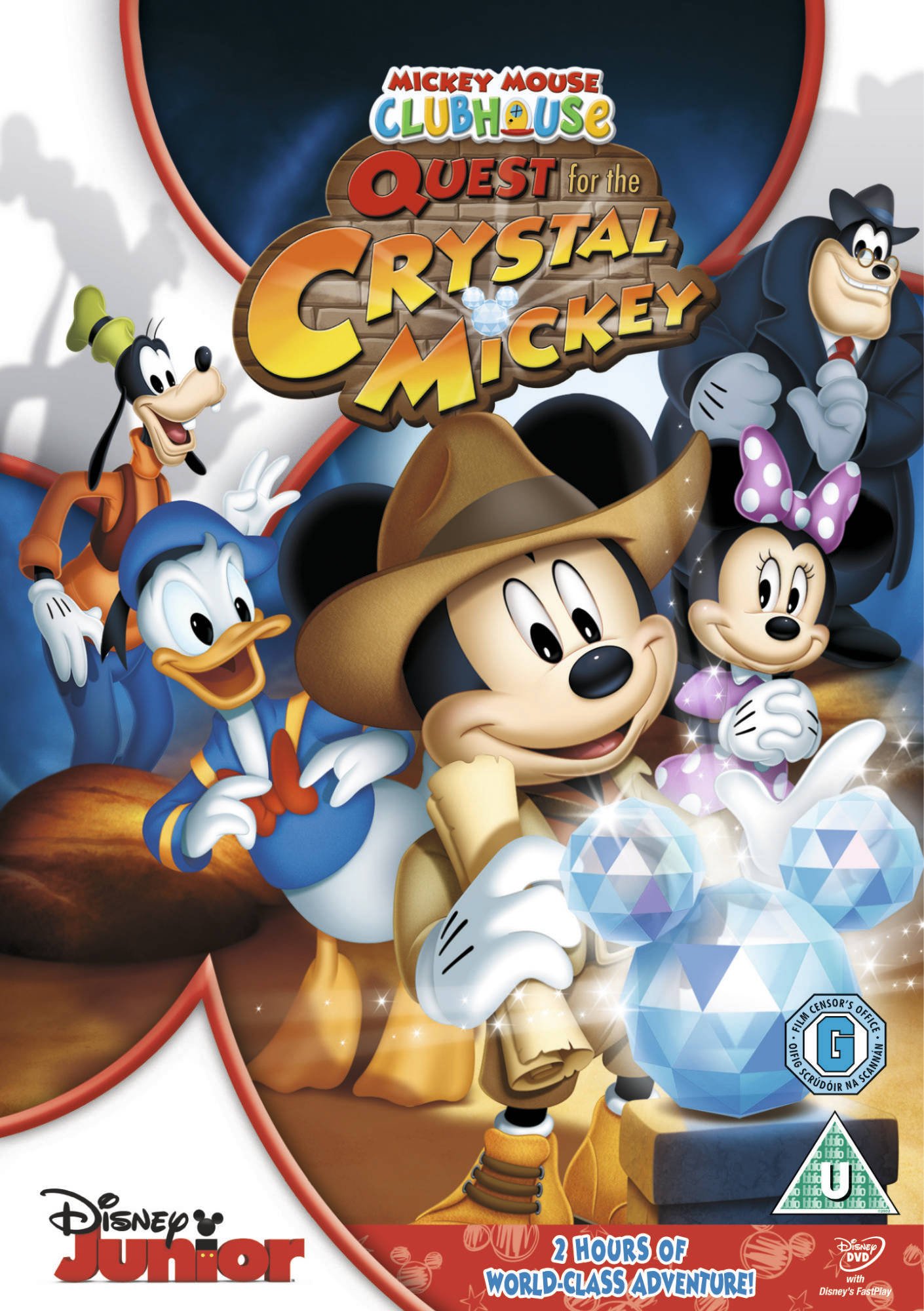 Mickey Mouse Clubhouse Quest for the Crystal Mickey [DVD] New Sealed UK ...