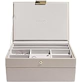 Stackers Taupe Classic Medium Jewellery Box Trinkets Layer : Amazon.co ...
