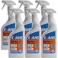 6 x Evans Est-eem Unperfumed Ready to Use Anti Bacterial Cleaner ...