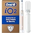Oral-B iO2 Electric Toothbrush, 1 Gentle Care Toothbrush Head, 1 Travel ...