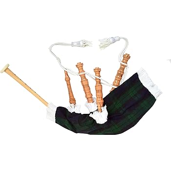 Kids Toy Bagpipe/Junior Playable Bagpipes/Child Bagpipe Black watch ...