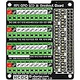 RPi GPIO Status LED & Terminal Block Breakout Board HAT for Raspberry Pi A+ 3A+ B+ 2B 3B 3B+ 4B ...