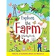 Buy Explore the Farm Activity Book with Stickers and 3D Models ...