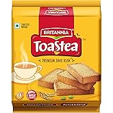 Britannia Toastea Premium Bake Rusk 1Kg (250g X 4) : Amazon.in: Grocery ...