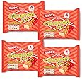 4 Pack (4 x 32g) Tunnocks Caramel Log Wafer Biscuits (16 Caramel Log ...