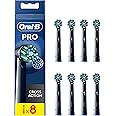 Oral-B Pro Cross Action Electric Toothbrush Head, X-Shape And Angled Bristles for Deeper Plaque ...