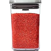 OXO Good Grips POP Container Small Square Short with Coffee Scoop 1 Litre, White : Amazon.co.uk ...