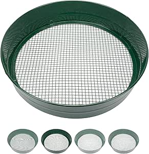 Sterico Setaccio da Giardino in Diverse Misure di Maglia | Setaccio ...