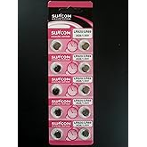 10 x 1.55V Button Coin Cell Watch Battery Batteries AG6 AG-6 LR920 LR69 ...