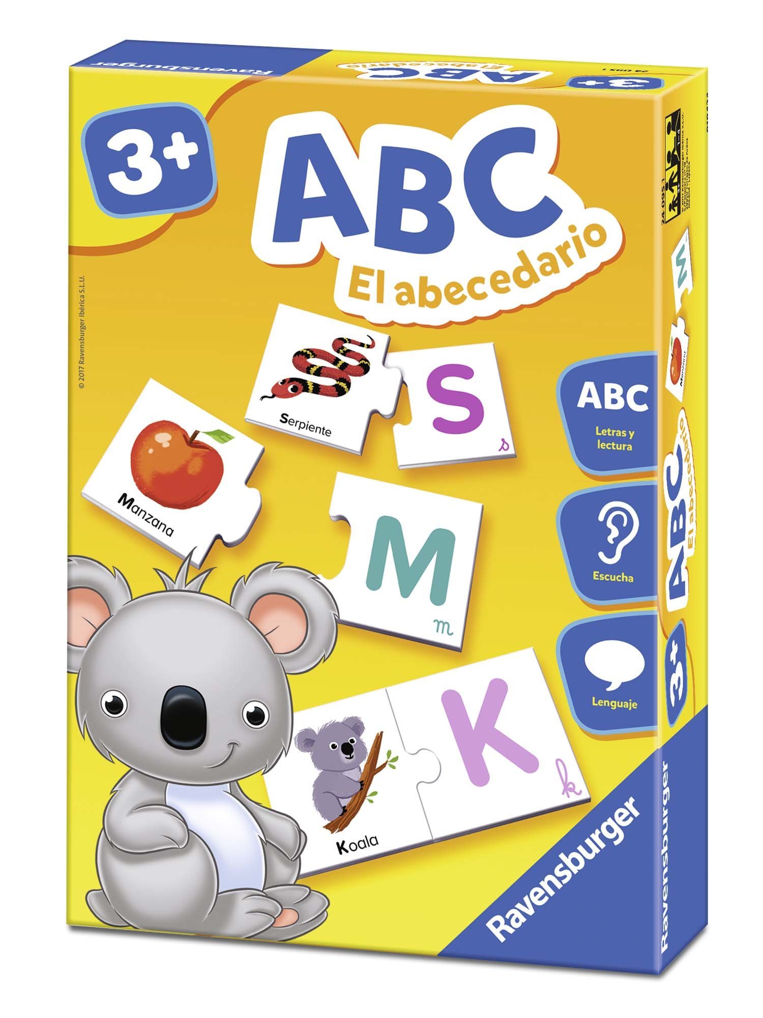 Ravensburger- Juego de Aprendizaje, ABC El Abecedario (24095) - Tienda ...