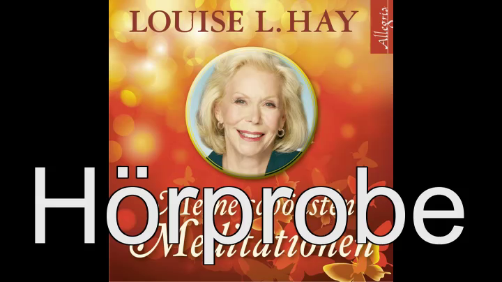 Meine schönsten Meditationen: 1 CD: Amazon.de: Hay, Louise, Comtesse ...