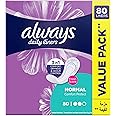 Always Daily Liners Comfort Protect Normal Fresh Scent 80 Count : Buy ...