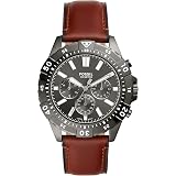 Buy Fossil Garrett Analog-Digital Black Dial Men's Watch-FS5782, Gun ...