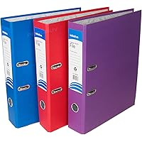 [Pack of 3] Foolscap Lever Arch Files 75mm Paper Storage Archive Legal ...