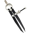 Aone Spring Adjustable Compass Divider 3" Fine Point Black Powder ...