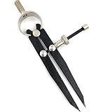 Aone Spring Adjustable Compass Divider 3" Fine Point Black Powder ...