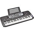 RockJam RJ654 54 Key Keyboard Piano with Power Supply, Sheet Music ...