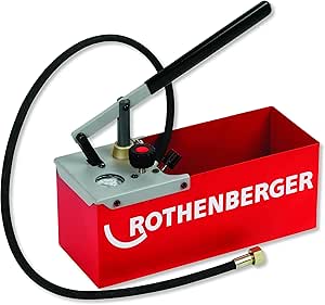 Rothenberger 60250 TP25 Pressure Testing Pump, 25 Bar : Amazon.co.uk ...