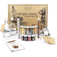L&G® - Kit Préparation et infusion rhum arrangé - Idees cadeaux ...