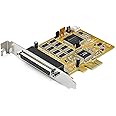 StarTech.com 8-Port PCI Express RS232 Serial Adapter Card - PCIe RS232 Serial Card - 16C1050 ...
