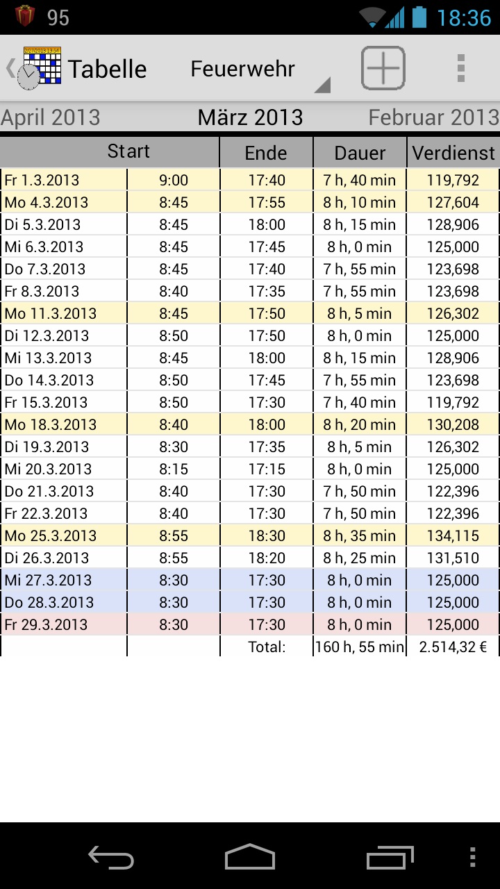 Timesheet : Amazon.fr: Applis et Jeux
