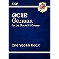 GCSE German Vocab Book - for the Grade 9-1 Course: perfect for catch-up ...
