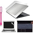 Ramiya 4 in 1 Combo Laptop Skin Kit for 15.6 inches (Screen Guard ...