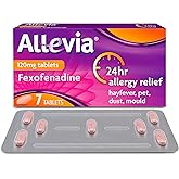 Allevia Allergy Tablets | 70 Tablets | 120mg Fexofenadine | 24hr Relief ...