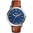 Fossil Watch for Men The Minimalist, Quartz Movement, 44 mm Silver ...