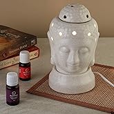 Asian Aura Aroma Diffuser Handcrafted Ceramic Electric Round Shaped ...