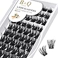 B&Qaugen Cluster Lashes D Curl 8-16 Mixed 72 Clusters B&Q Lash Clusters Individual Cluster ...