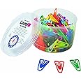 Laurel Paperclips Plastic Non-magnetising 35mm Assorted Colours Ref ...