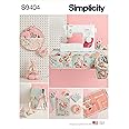 Simplicity Sewing Pattern S9404 Sewing Room Accessories, White : Amazon ...