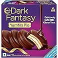 Sunfeast Dark Fantasy Yumfills, 242g/253g, Rich Chocolate Pie Cake ...