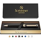 Scriveiner Black Lacquer Mechanical Pencil - Stunning Design, 24K Gold ...