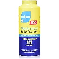 3 x MEDIPURE Medicated Body Powder 100% TALC FREE 200g (600g) : Amazon ...