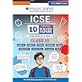 Oswaal ICSE 10 Previous Years' Solved papers yearwise 2015-2025, Class-10, Physics, Chemistry ...