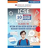 Oswaal ICSE 10 Previous Year Solved Papers Class 10 | Year-Wise 2014-2024 | Physics, Chemistry ...
