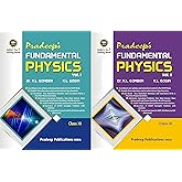 Pradeep's Fundamental Physics for Class 12 (Vol. 1 & 2) Examination ...