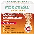 Forceval Soluble Multivitamin and Mineral Food Supplement, 185 g ...
